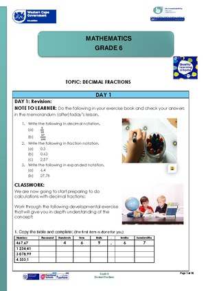 Unisa DSAR25 Practice teaching placement RSA students - DSAR25 ...