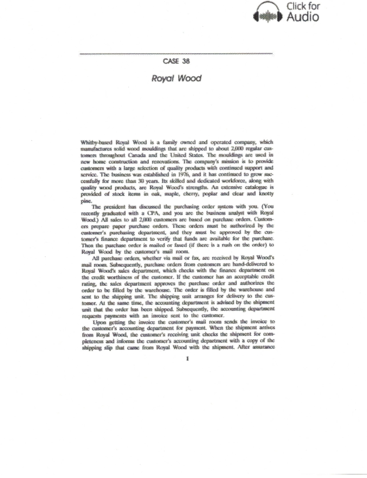 Royal+Wood+ 2 - Royal Wood Case - Management and Organization Studies ...