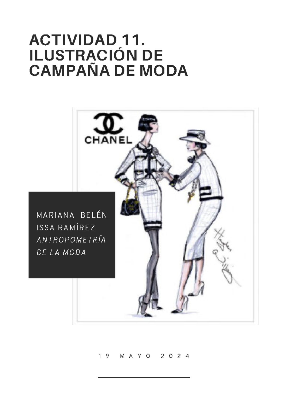 Actividad 11. Ejercicios ilustración de campaña de moda - MARIANA BELÉN ...