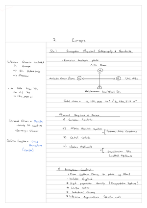 GEOG - Chapter 1 - GEOG 200 - Studocu