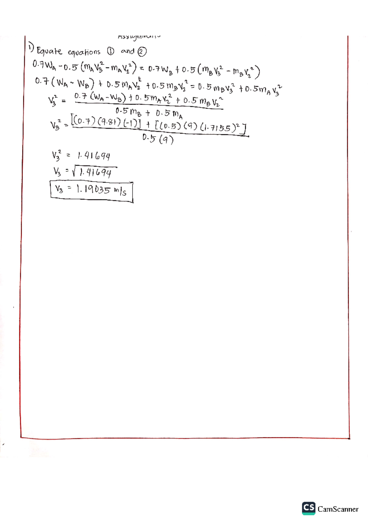 Dynamics OF Rigid Bodies - Mechanical Engineering - NVSU - Studocu