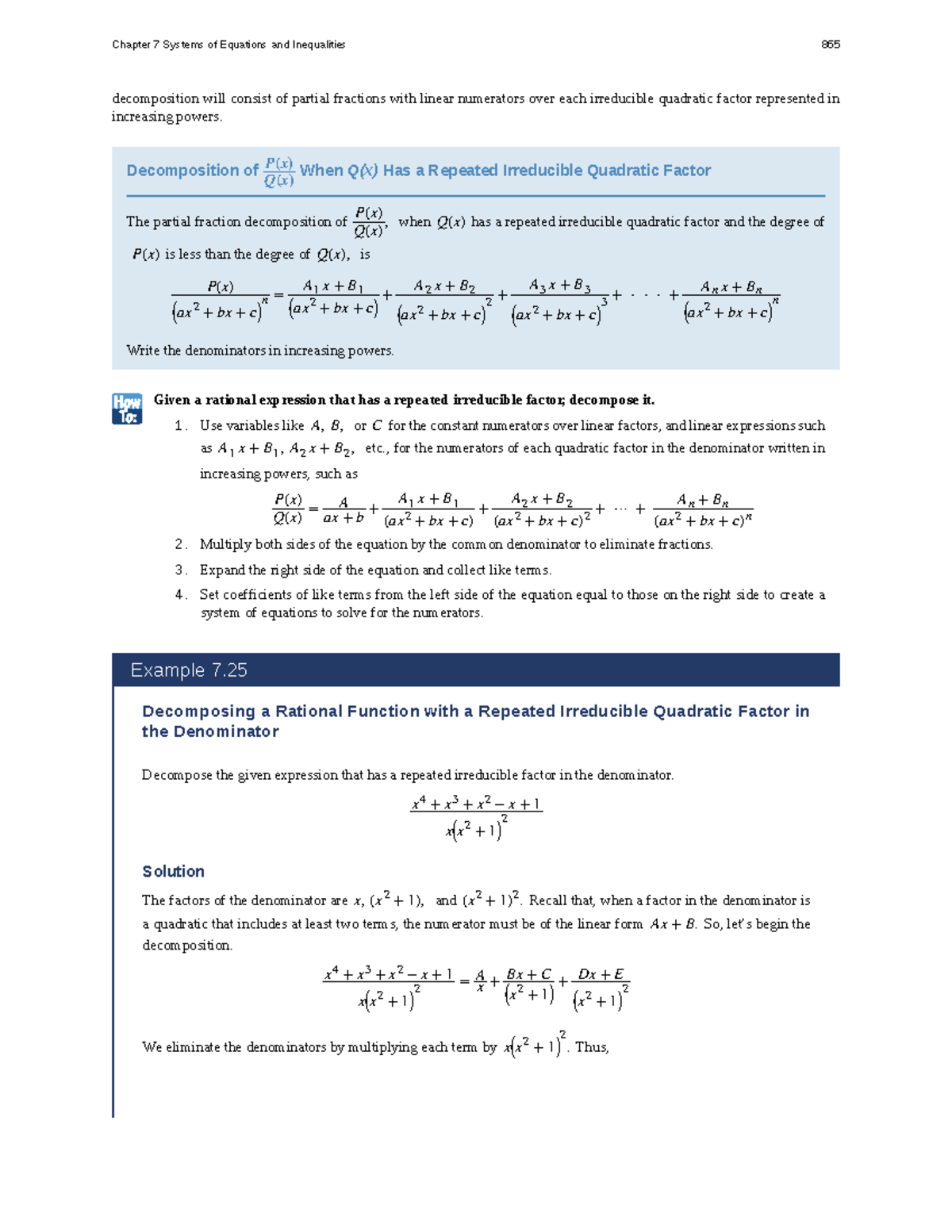 Exponential and Logarithmic Functions ( PDFDrive )-2 (87) - decomposition will consist of ...