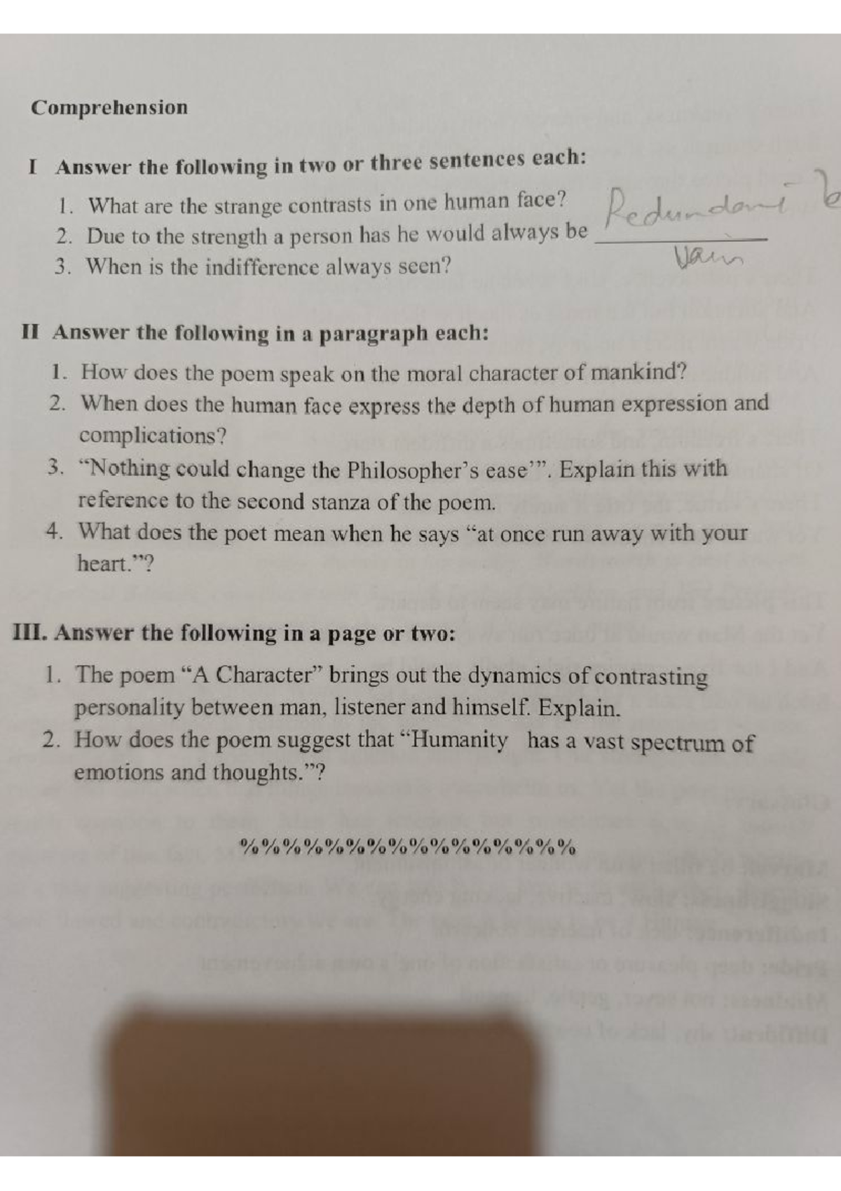 Imgtopdf 0707240907035 - Comprehension I Answer the following in two or ...