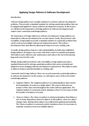 Embracing Elegance- Crafting Cohesive Software Design with the Solid ...