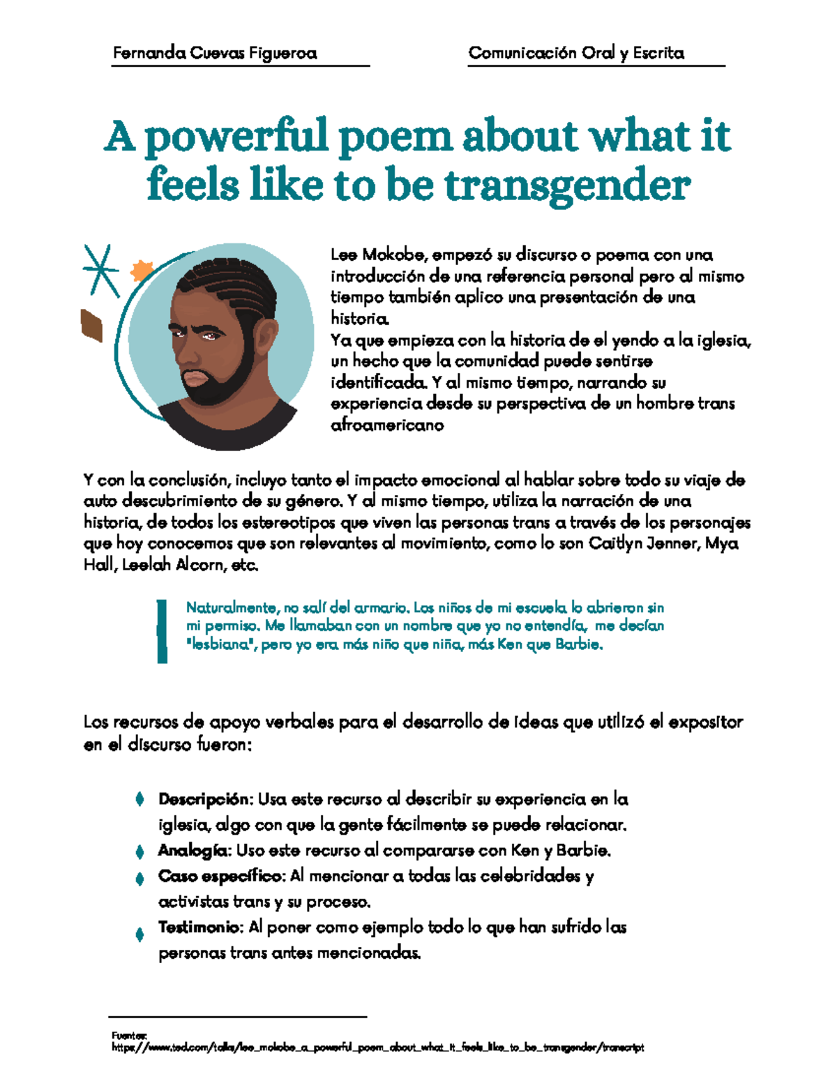 A powerful poem about what it feels like to be transgender: The ...