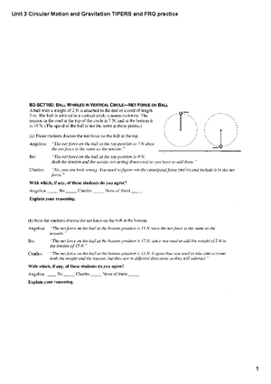 Gizmos Lab Uniform Circular Motion - Name: Yikai Chen Date: 06/02 ...