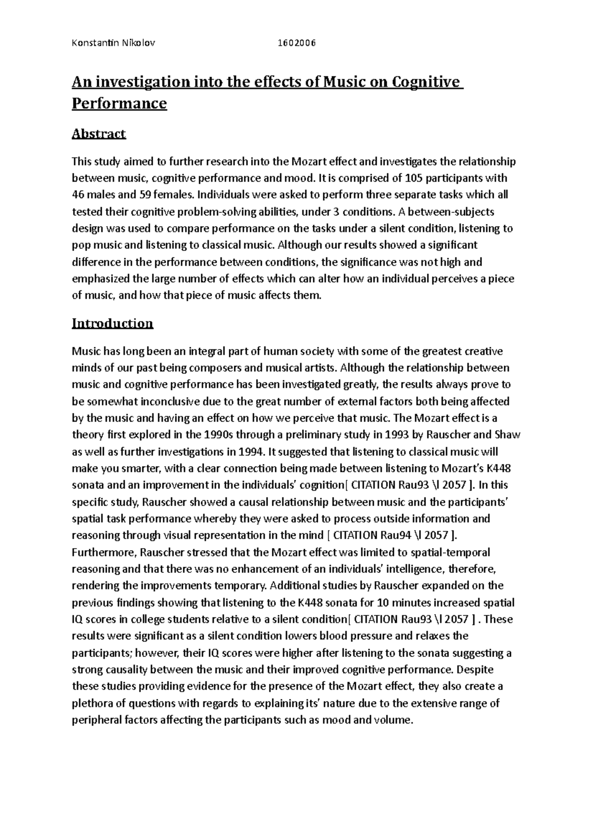 Project Report - Grade: 1:1 - Konstantin Nikolov 1602006 An ...