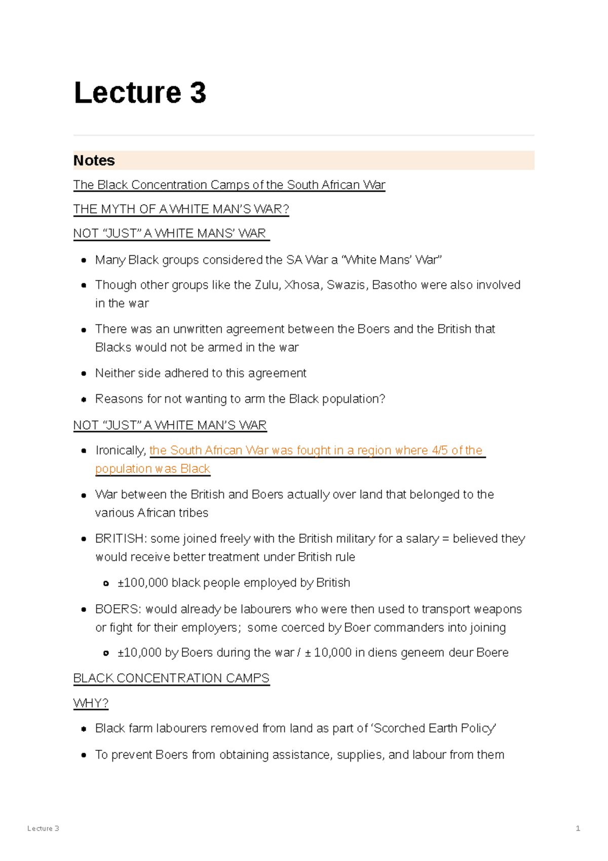 HIS348 W4 L3 - (Theme 4) WAR AND SOCIETY: THE CONSEQUENCES OF WAR ...