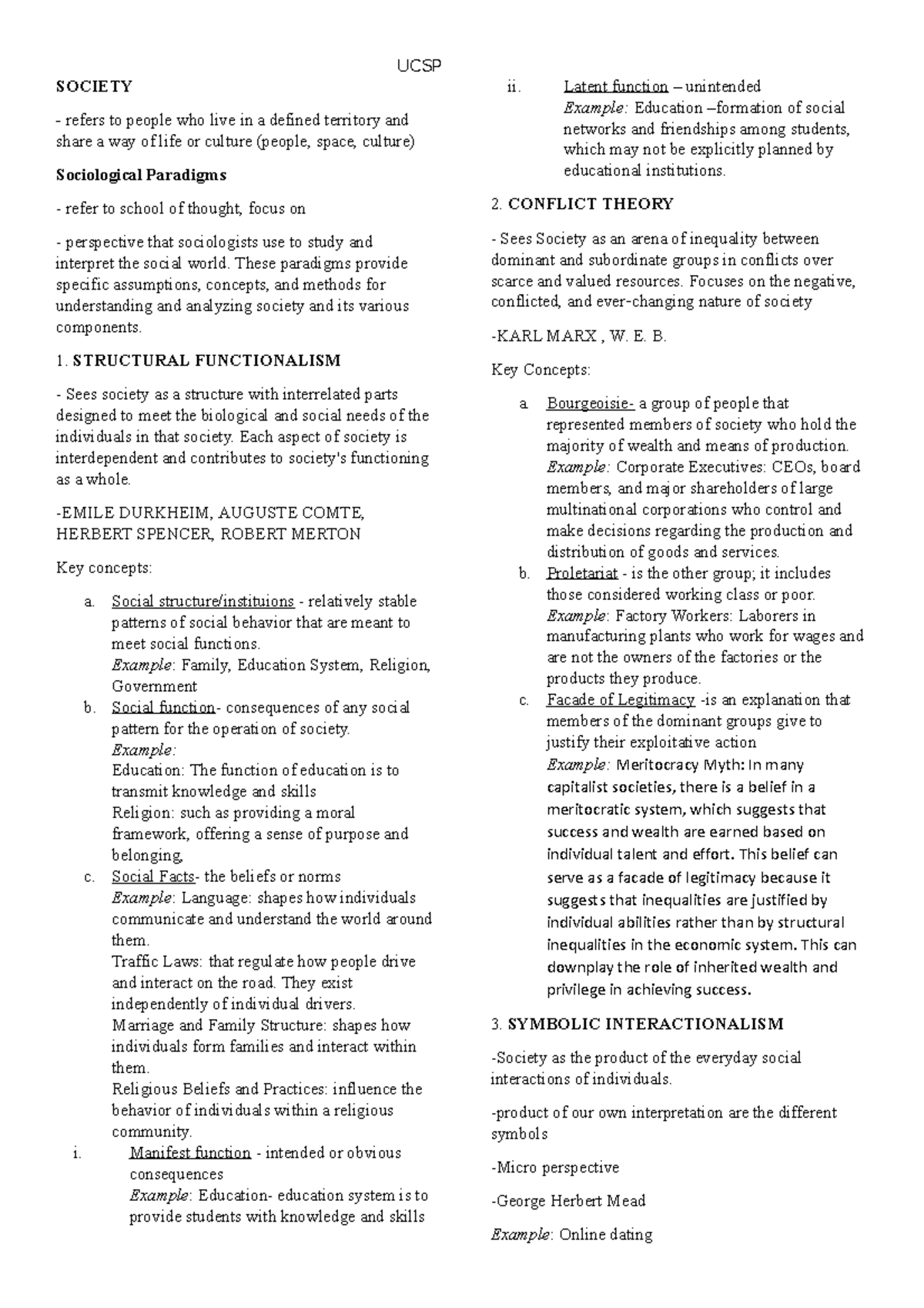 Society - SOCIETY refers to people who live in a defined territory and ...