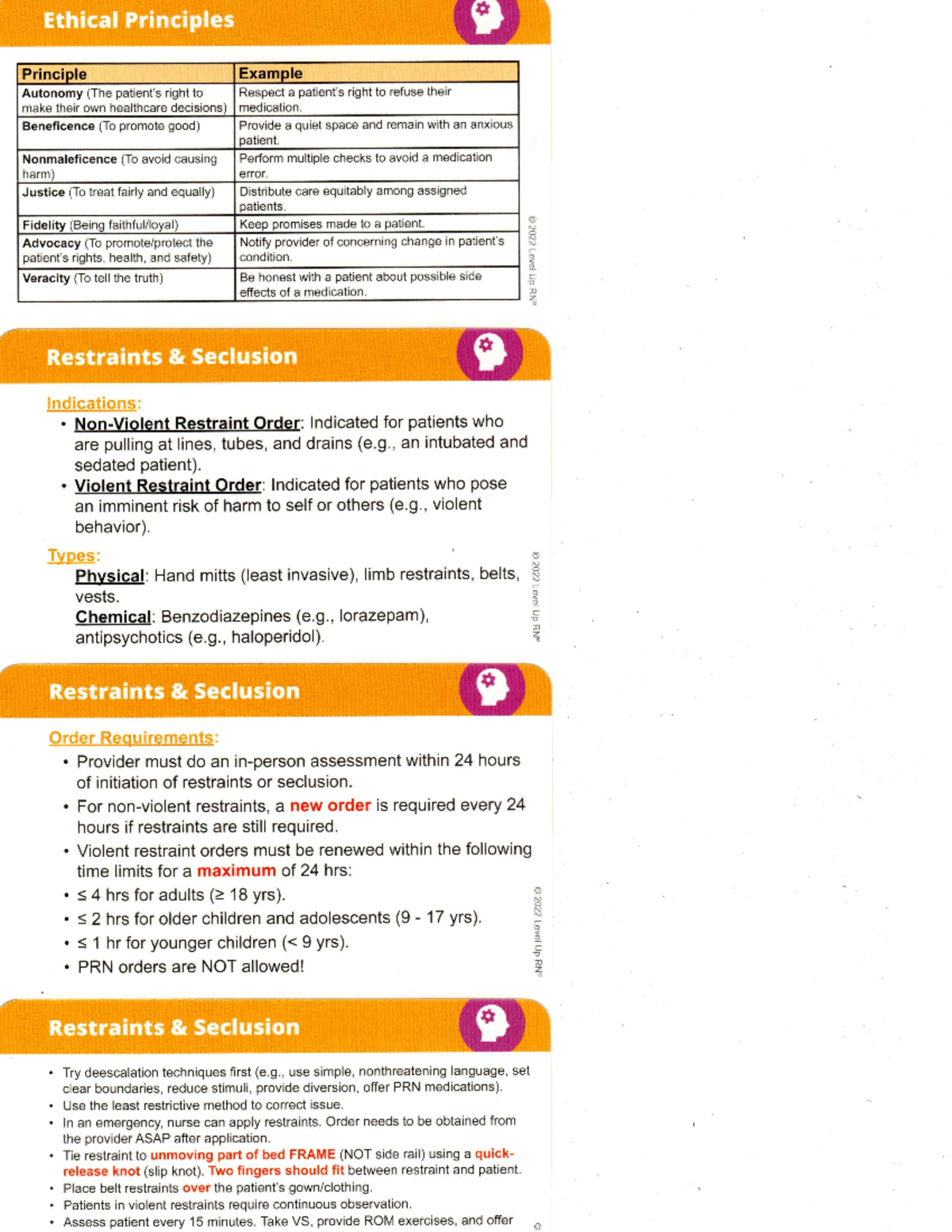 NR326 Note Cards-1 - flash cards to help with studying - Ethical ...