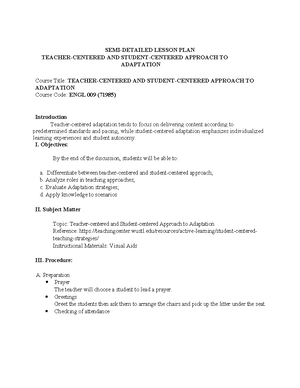 ARTS Notes Q2 Final - ARTS 7 QUARTER 2 NOTES LESSON 1 Table 1: Arts and ...