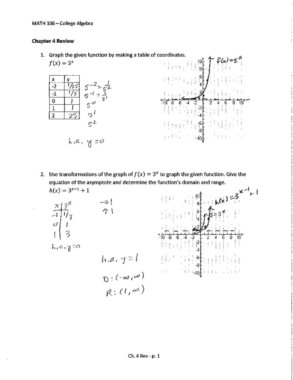 Chapter 4 Review Notes-Full - SP 106 - Studocu