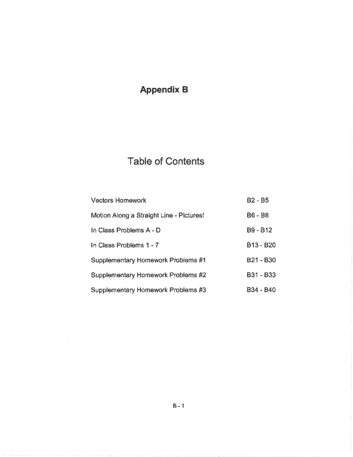 Appendix B - exam materials - Appendix B Complete and detailed solutions to all of the following ...