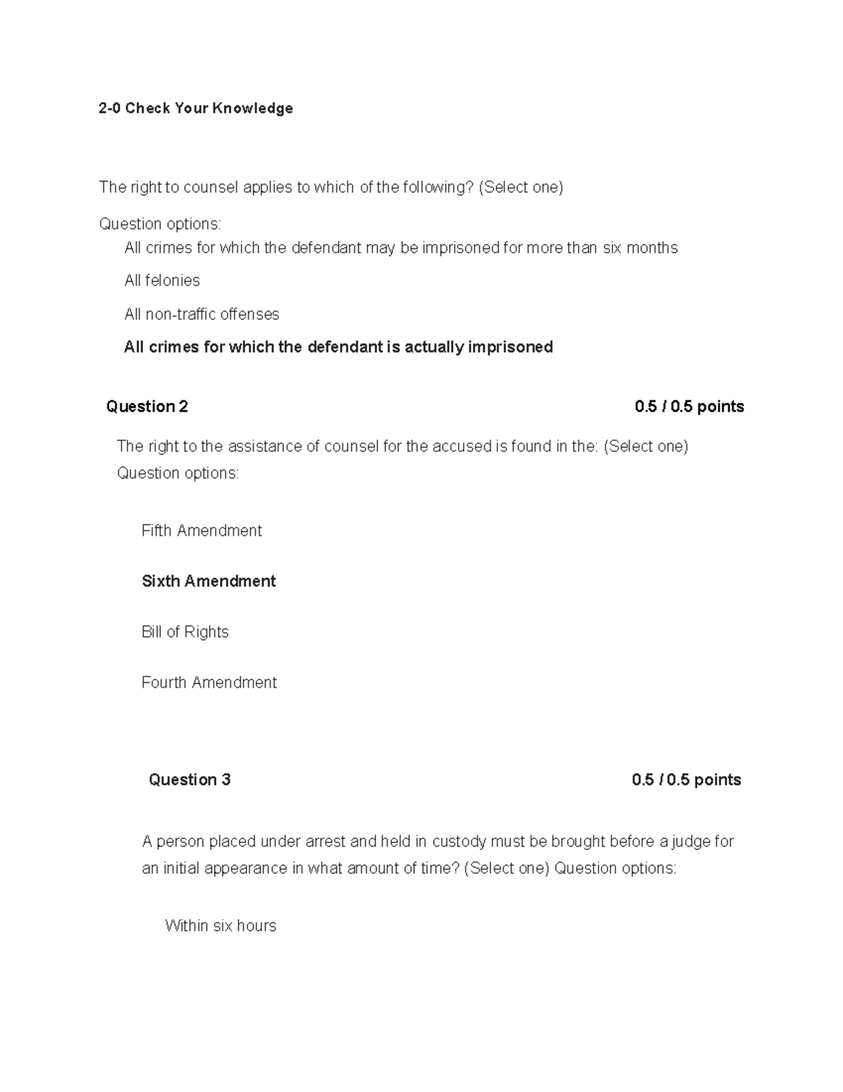 2-0 Check Your Knowledge - Studocu