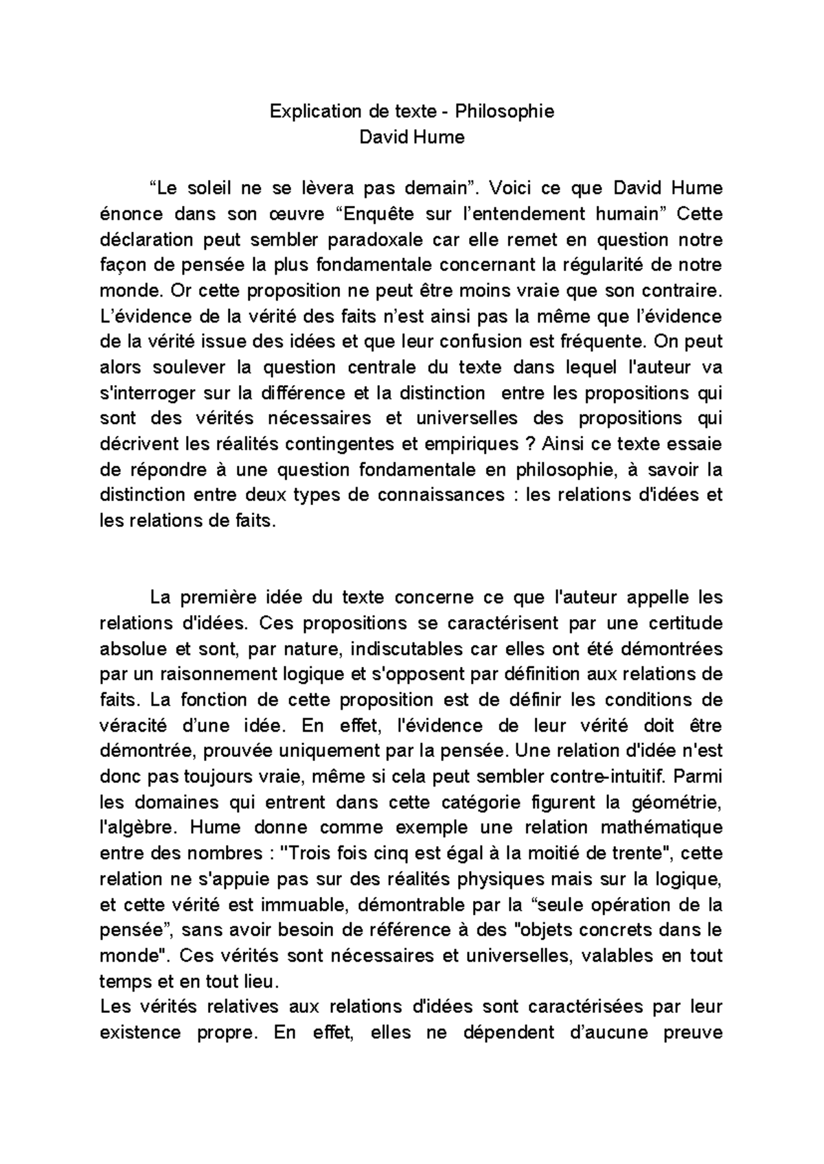 Exemple Explication De Texte | Maria Schneider