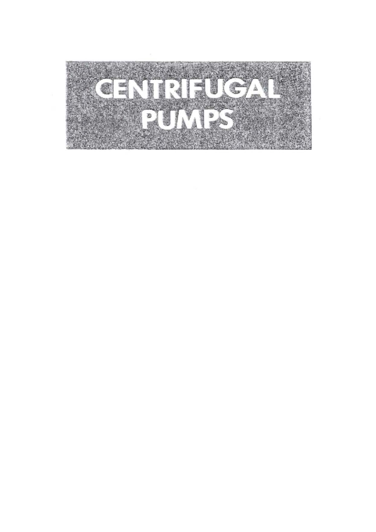 API Centrifugal Pump Section 1 2 3 pdf - Training For Professional ...
