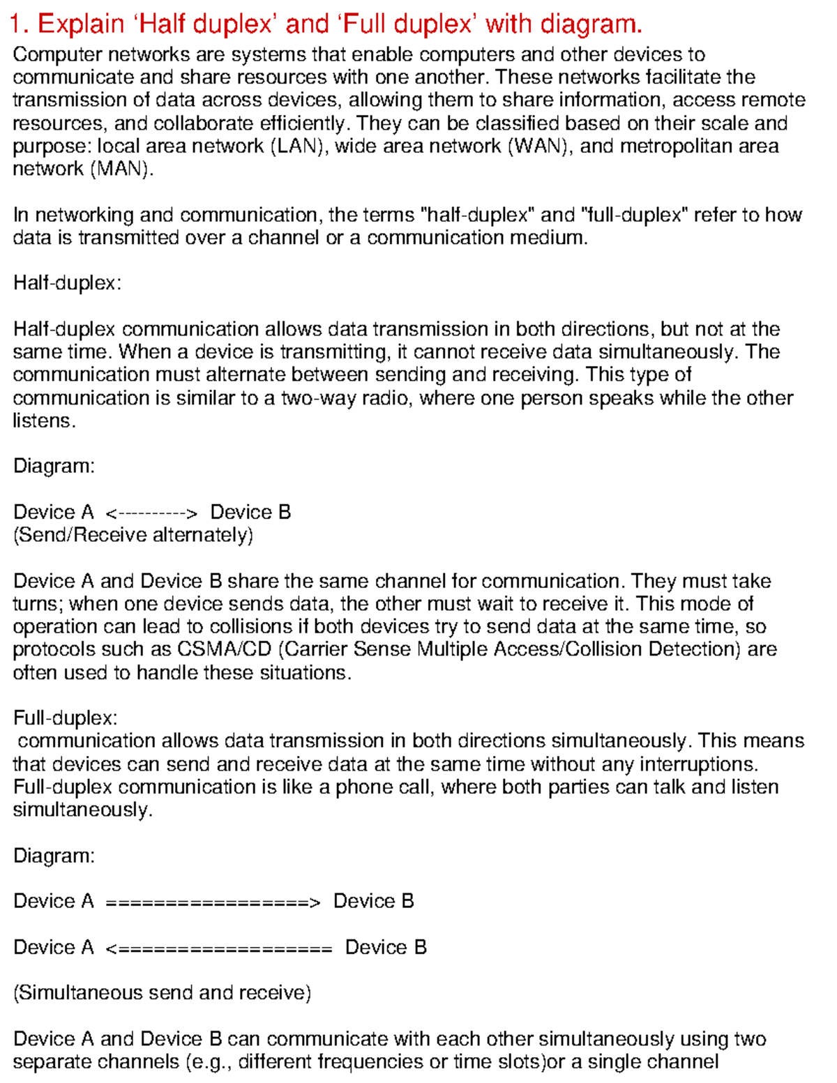 Computer Networks (CMP506)[assignment] - Bachelors of Computer ...