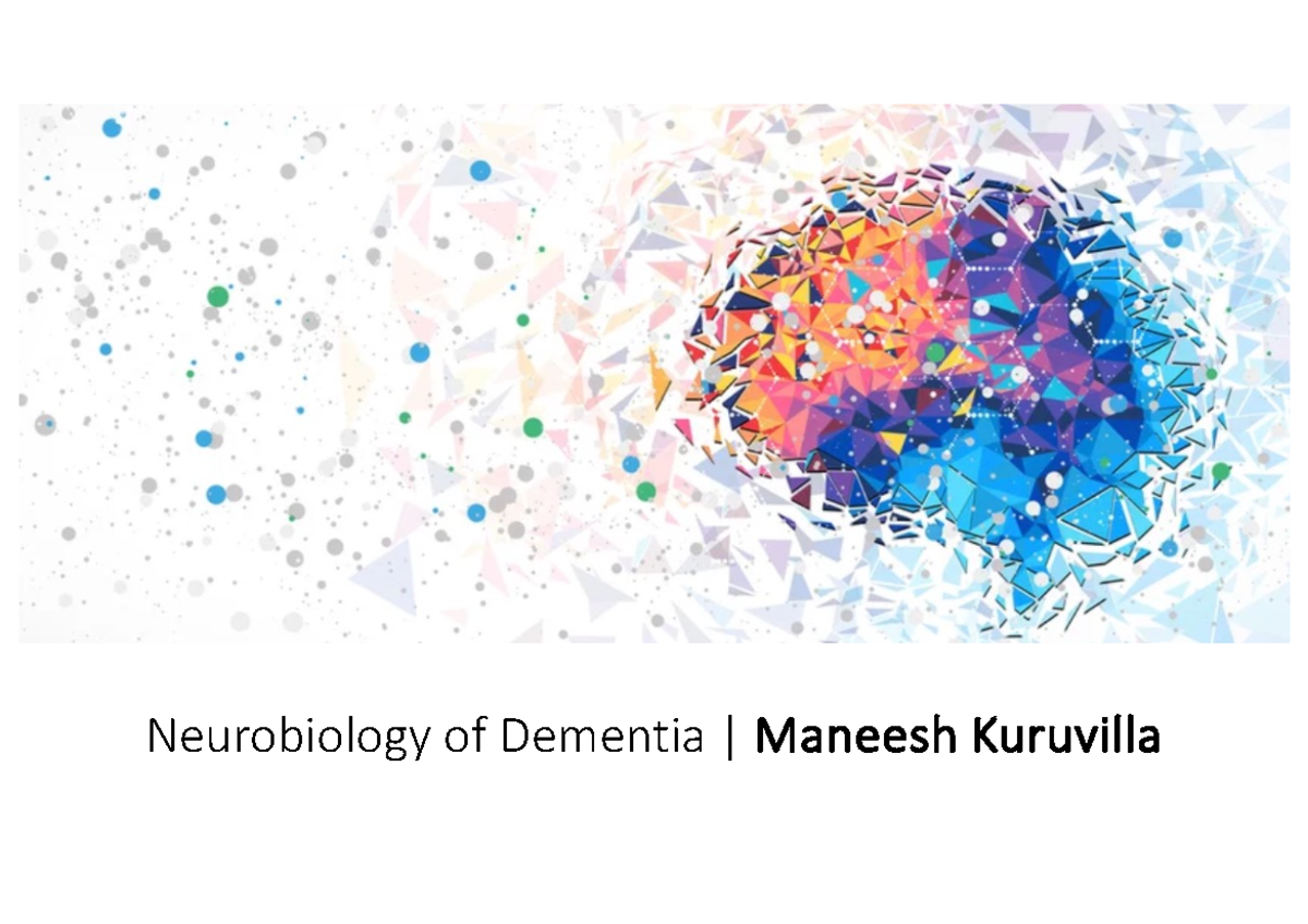 Module 4 Behavioural Neuroscience Lecture 2 Dr Maneesh Kuruvilla Power ...