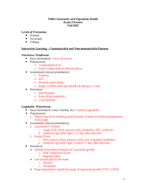G & D chart and immunization schedule study guide copy - COMPREHENSIVE ...