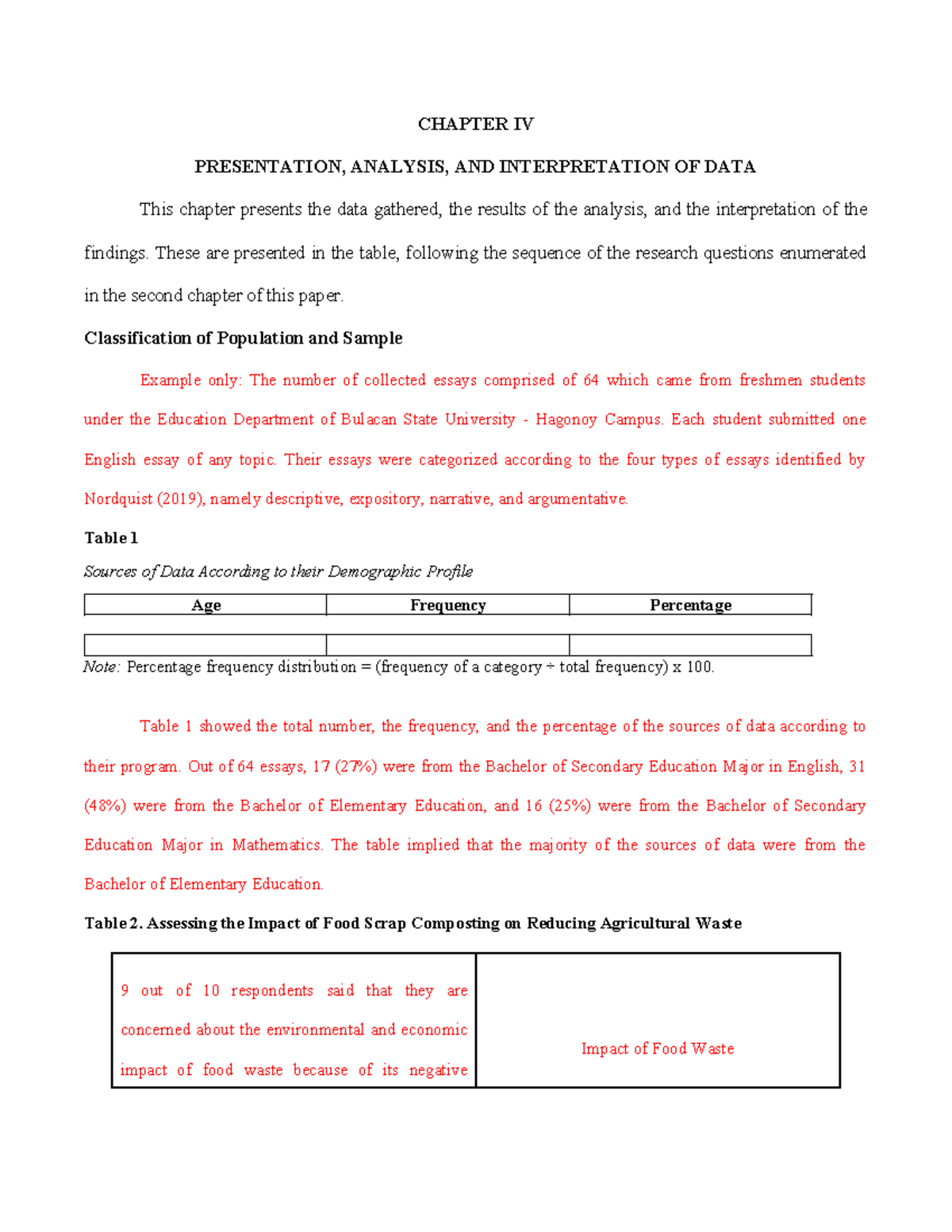 Chapter- Ivvref- Format - CHAPTER IV PRESENTATION, ANALYSIS, AND ...
