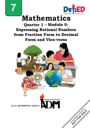MATH5 Q3 Module 2 - Mathematics Quarter 3 – Module 2: Defining ...