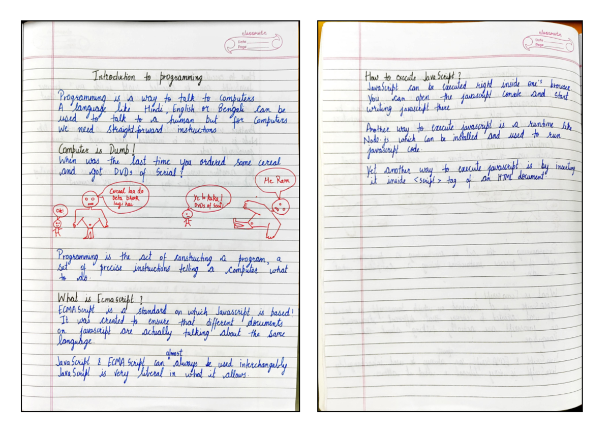 JS Chapterwise Notes - converted - Computer Science and Engineering ...