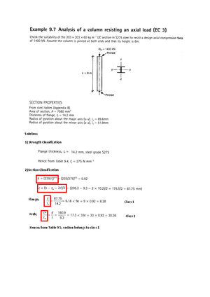 Timber Design Class Example ECS 444- corrected symbols - EXAMPLE OF ...
