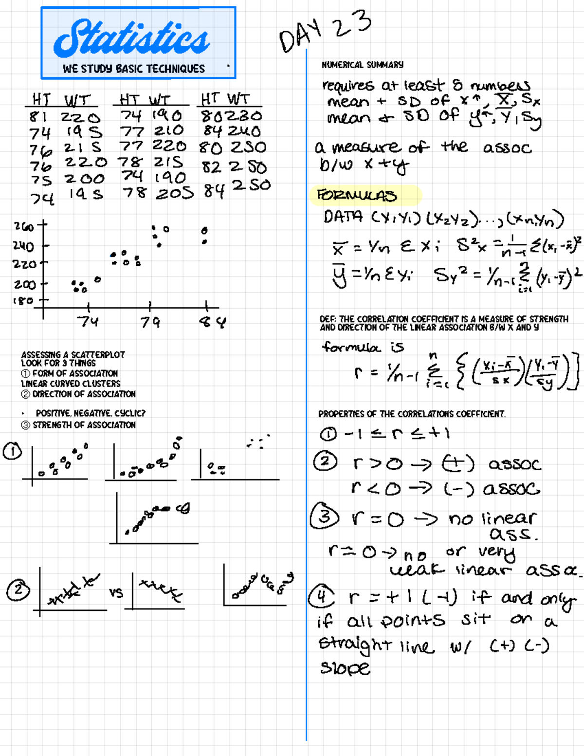 Neath Week 15 - Week 15 notes for intro to statistical reasoning ...