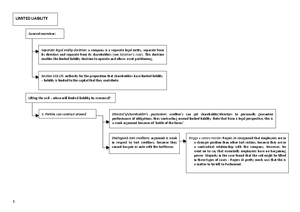 Corp Exam Short Notes - History of Business Organisations Types of ...