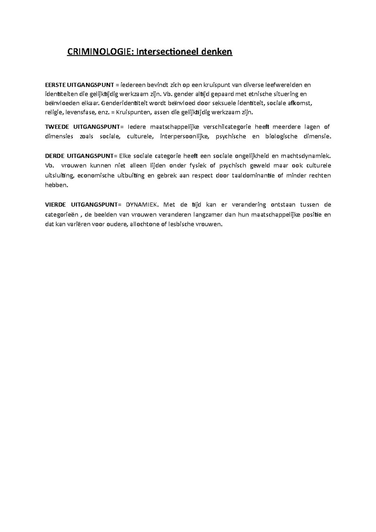 Hfdstk 1 Intersectioneel denken - CRIMINOLOGIE: Intersectioneel denken ...
