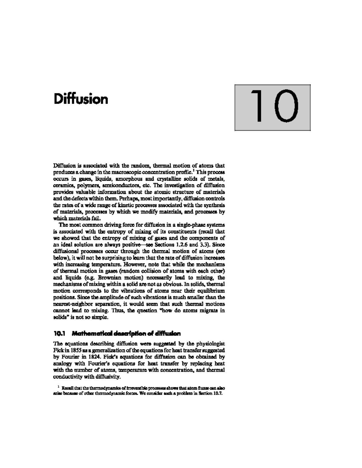 Bokstein Chp10 Diffusion - PHS3105 - Studocu