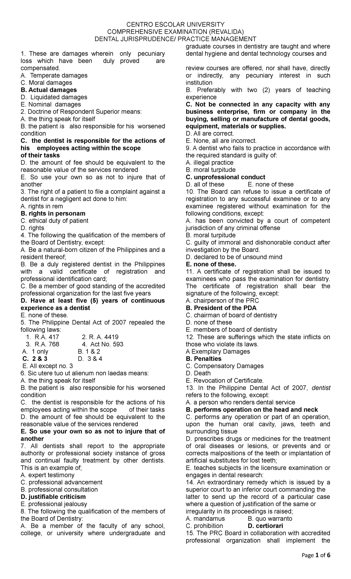 DJE-PRM - ok read it - CENTRO ESCOLAR UNIVERSITY COMPREHENSIVE ...