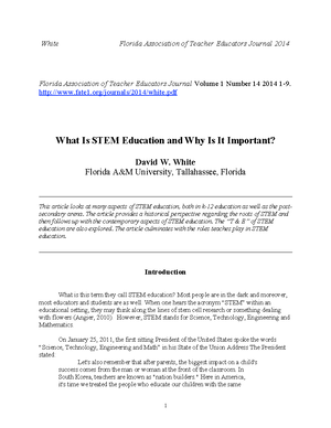 W3 How to Apply Technology in STEM Education Lesson By - Journal of ...