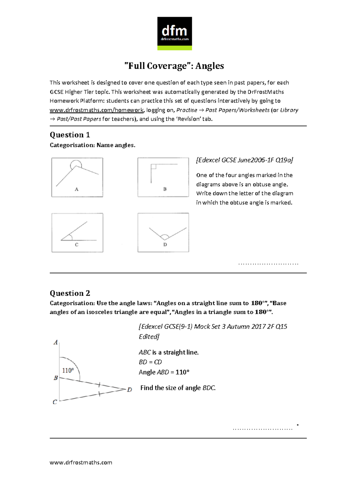 DFMFull Coverage-Angles - "Full Coverage": Angles This worksheet is ...