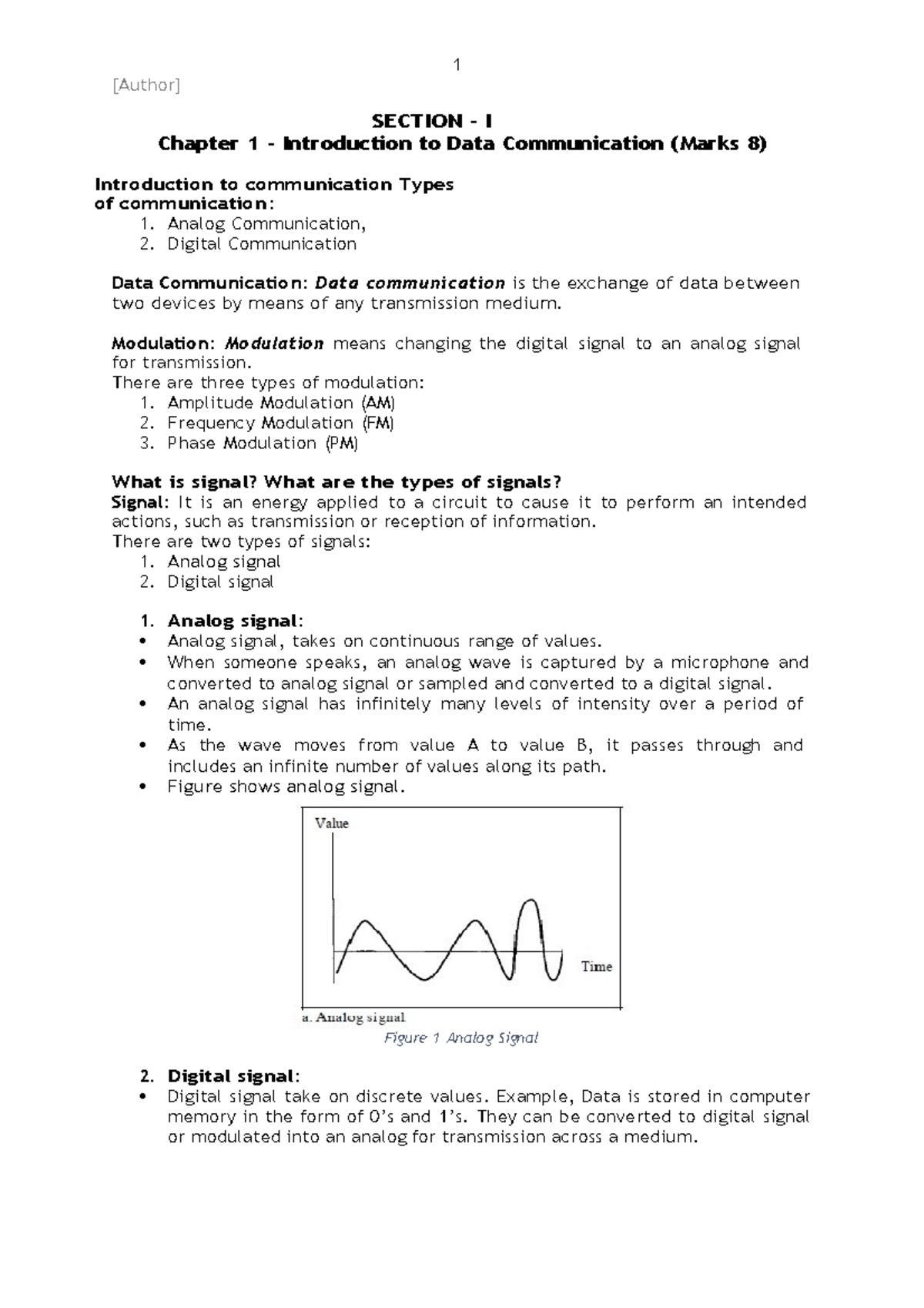 Computer-network-notes - 1 [Author] SECTION - I Chapter 1 ...