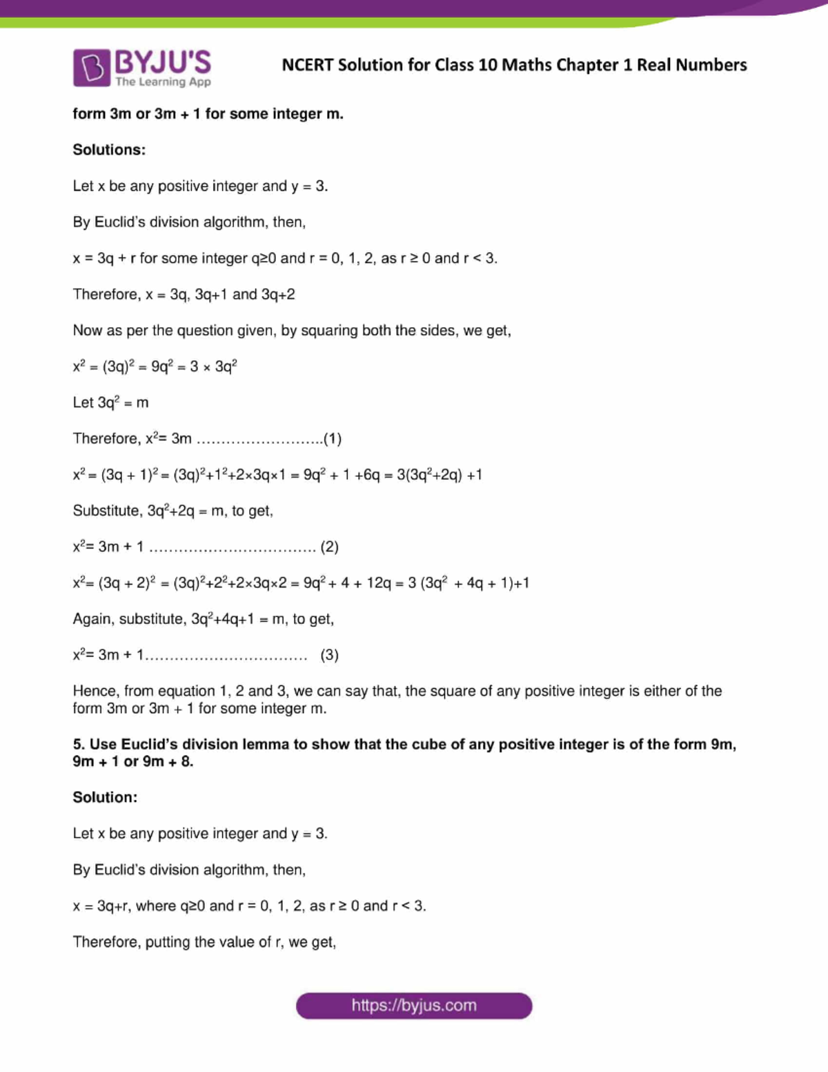 Ncert oct4 solutions class 10 maths chapter 1 03 - mathematics - Studocu