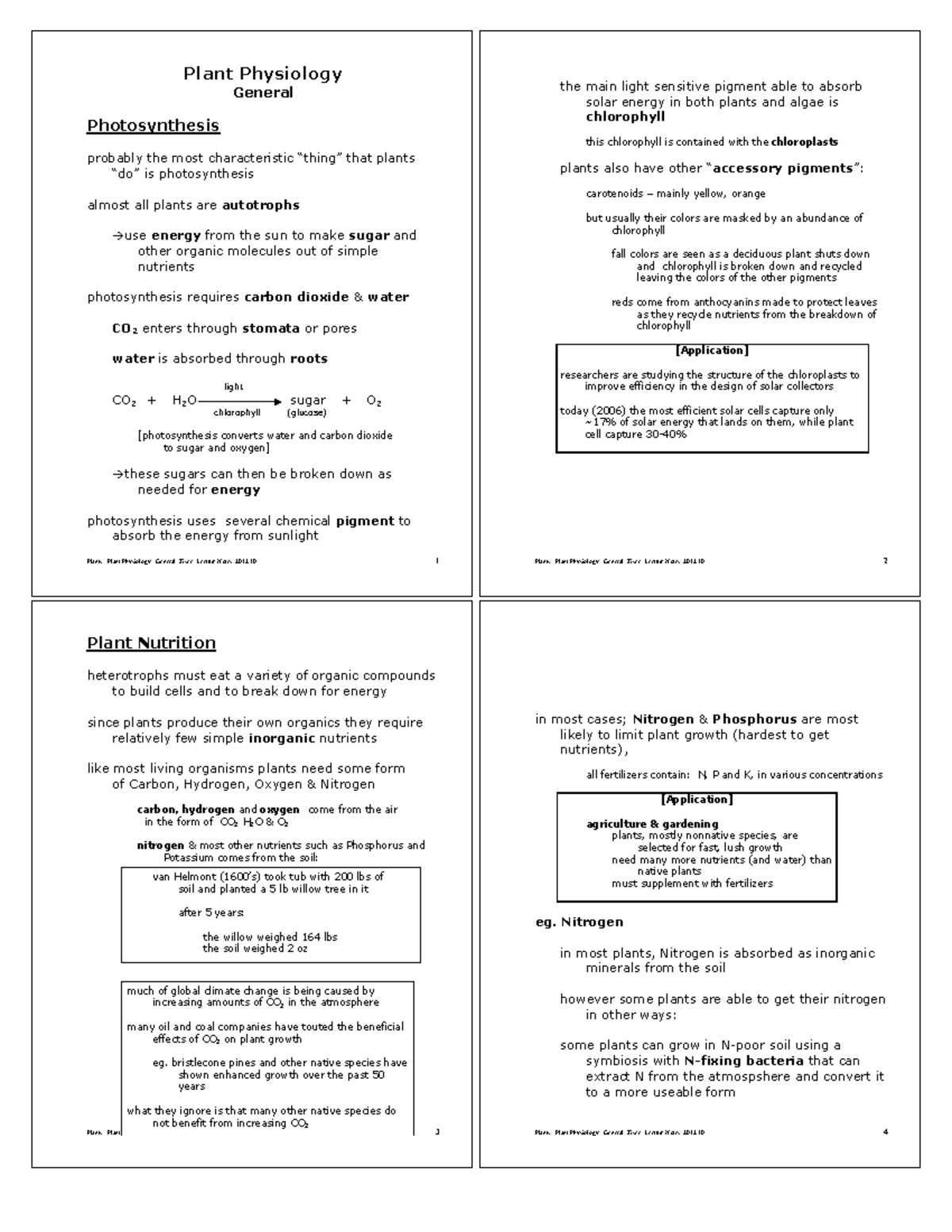 Plant Physiology-General - Plants: Plant Physiology - General, Ziser ...