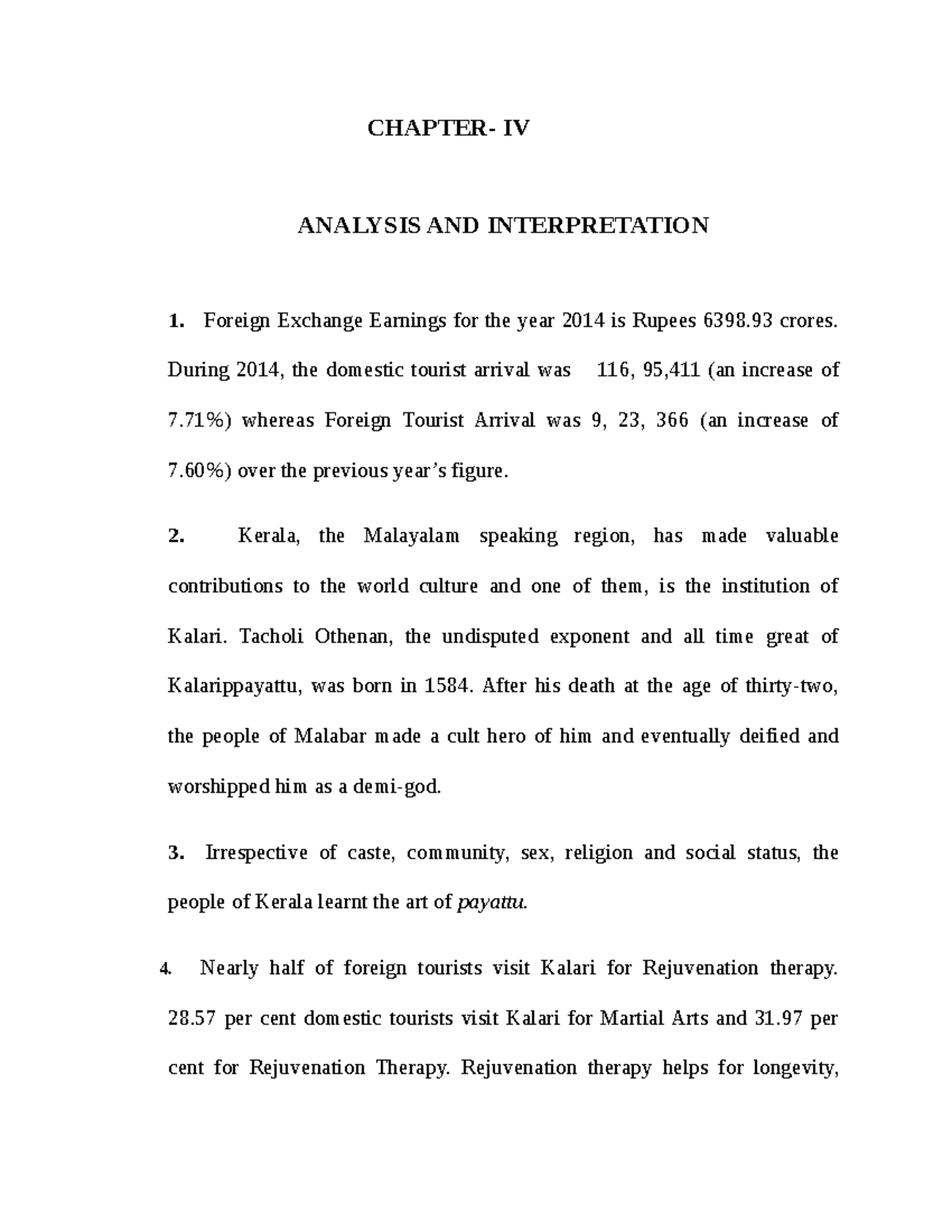 Chapter-4 - ANALYSIS AND INTERPRETATION - CHAPTER- IV ANALYSIS AND ...