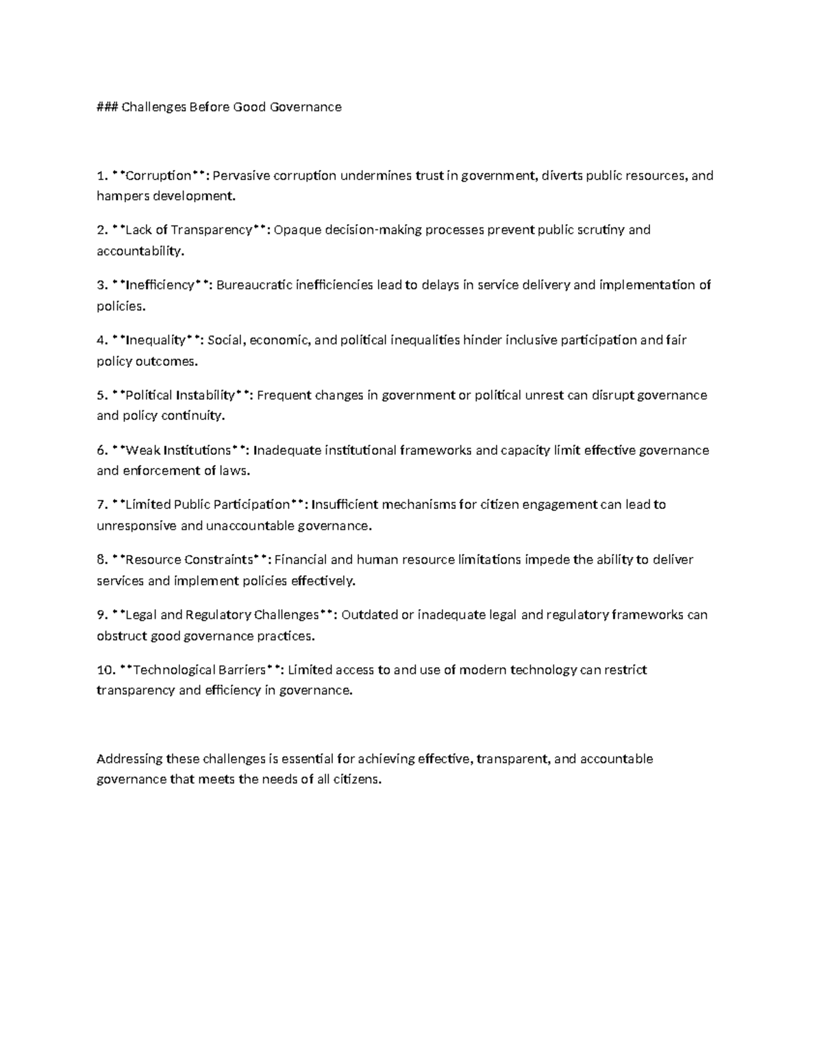 Challenges Befo-WPS Office - Challenges Before Good Governance ...