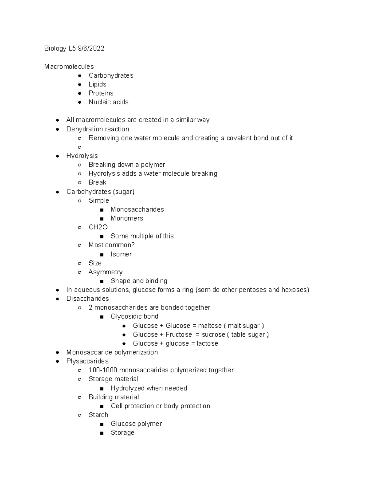 principles of biology 111 - BIO 111 - Studocu