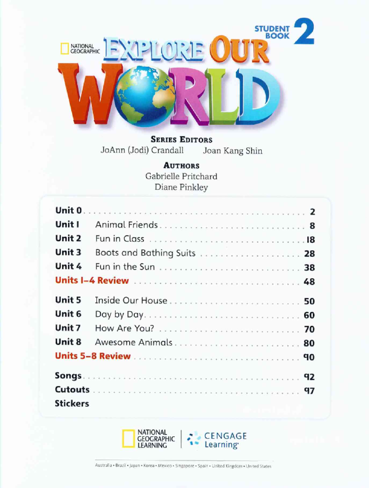 Explore Our World 2 Student Book full - ngôn ngữ trung - Studocu