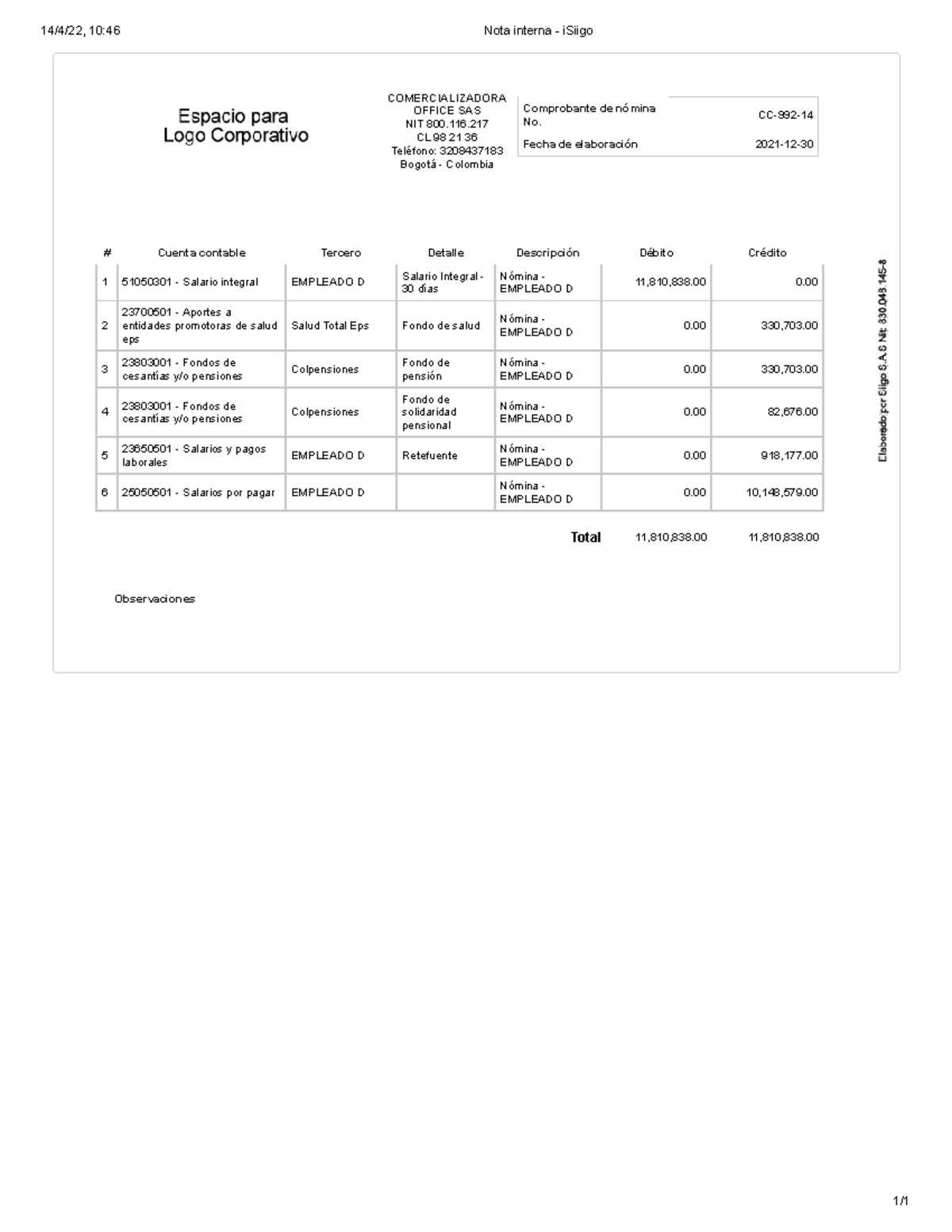 Comprobante 4 - 14/4/22, 10:46 Nota interna - iSiigo 1 ...