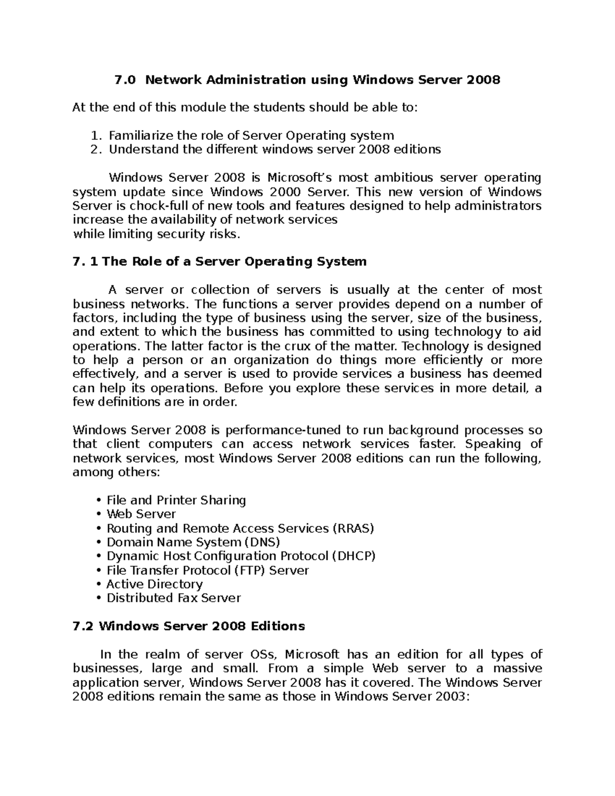 Network Administration using Windows Server 2008 - This new version of ...