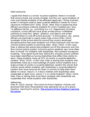 Module 5 journal for criminal justice - CJ-112 - SNHU - Studocu