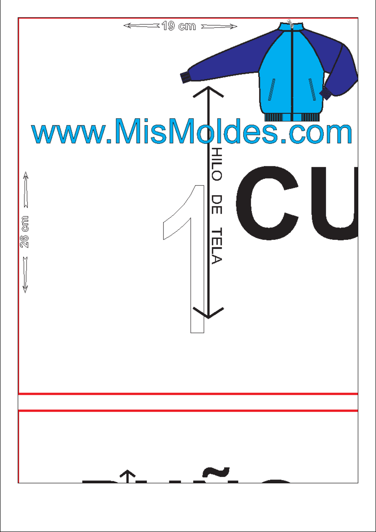 Chompa Conjunto Colegio Manga Ranglan Adultos - 1 HILO D CU HILO DE ...