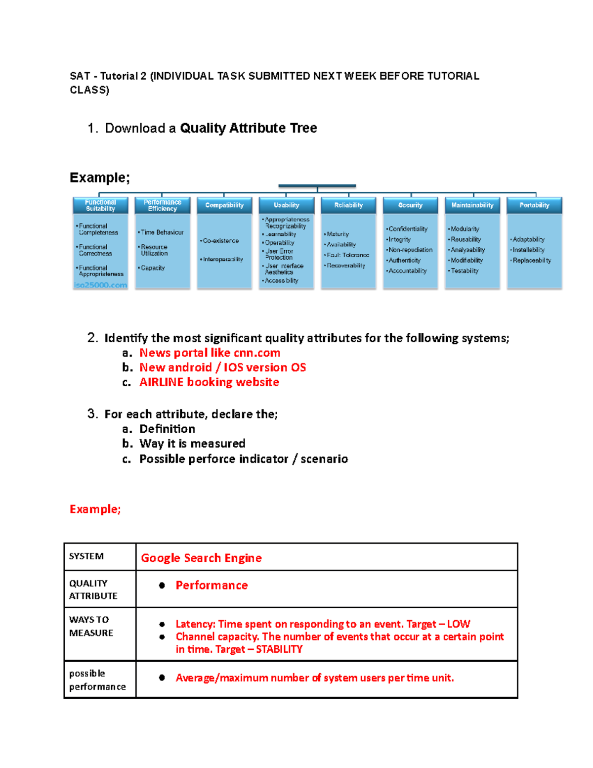 SAT tutorial 2 b - SAT - Tutorial 2 (INDIVIDUAL TASK SUBMITTED NEXT ...