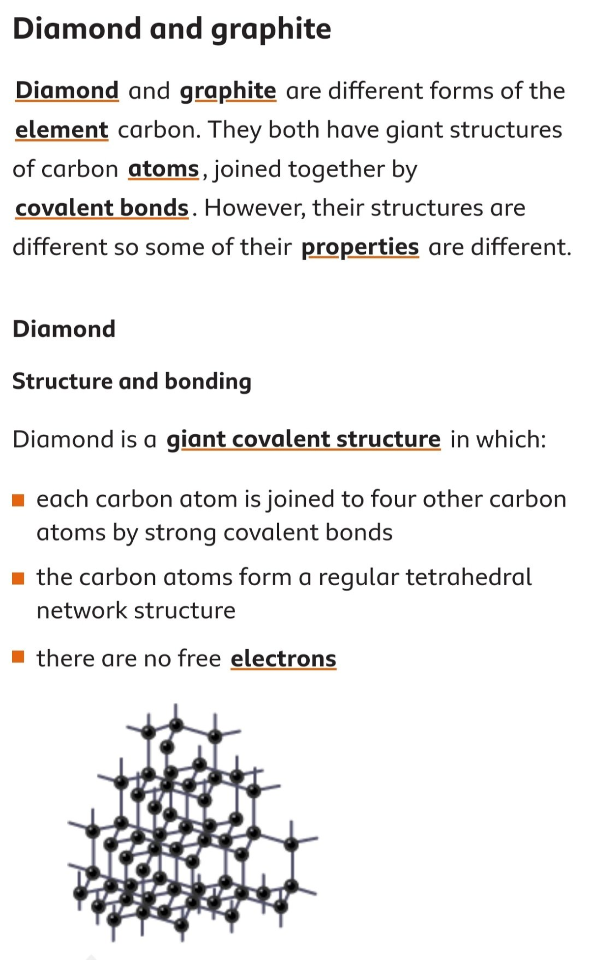 Diamond and Graphite - Its a short note - BSc Chemistry - Studocu