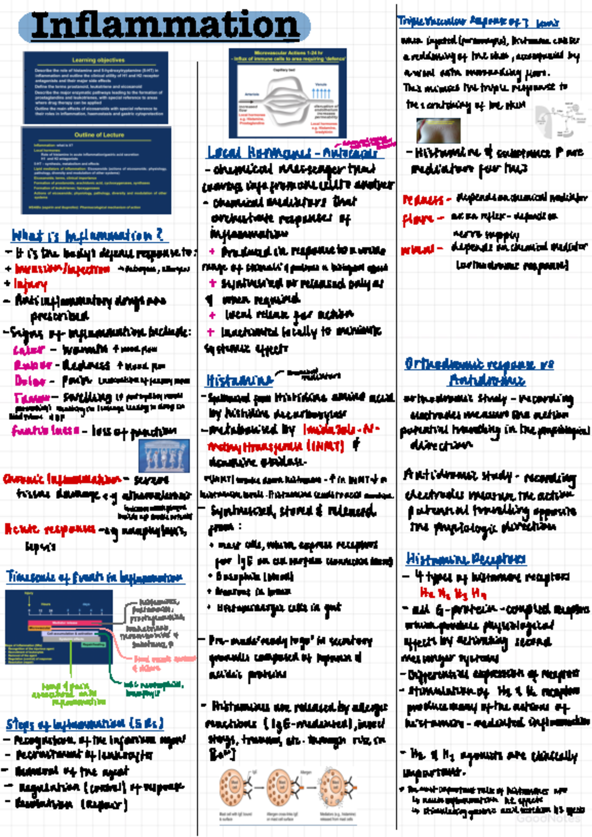 10. Local Hormones 1 - Inflammation - Inflammation Triple Vascular ...