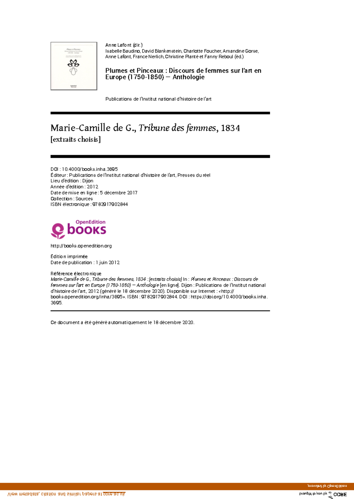 430359115 - Histoire - ####### Anne Lafont (dir.) ####### Isabelle ...