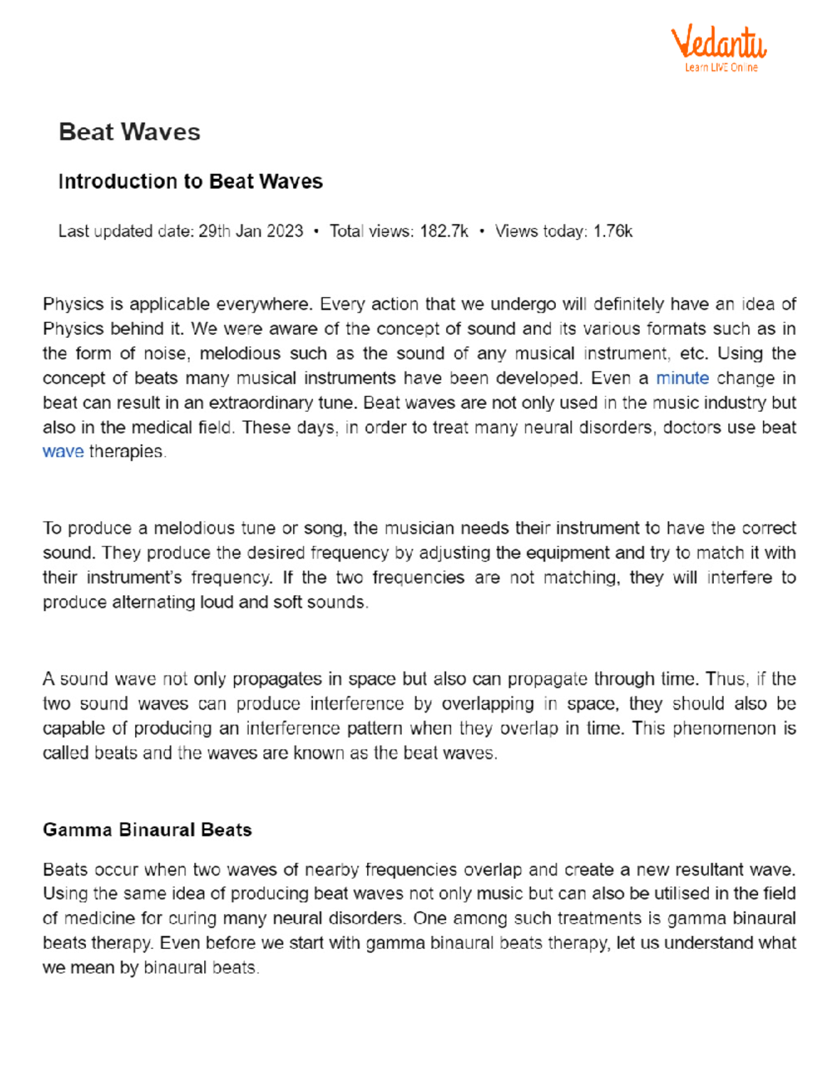 Beat Waves - B.tech CSE - Studocu